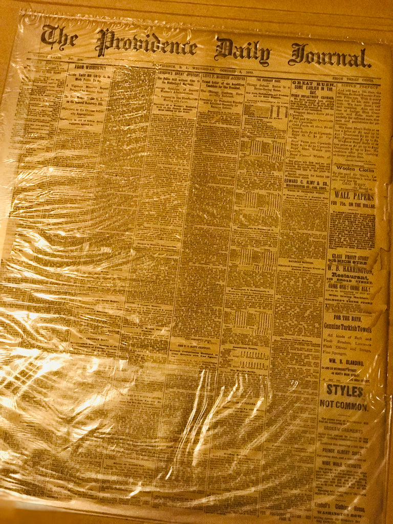 Vintage Newspaper 1888 Jack The Ripper Providence Daily Journal Origin ...